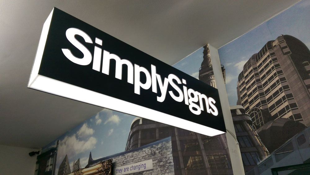 Wall Mounted Lightbox Signs – Signage.com
